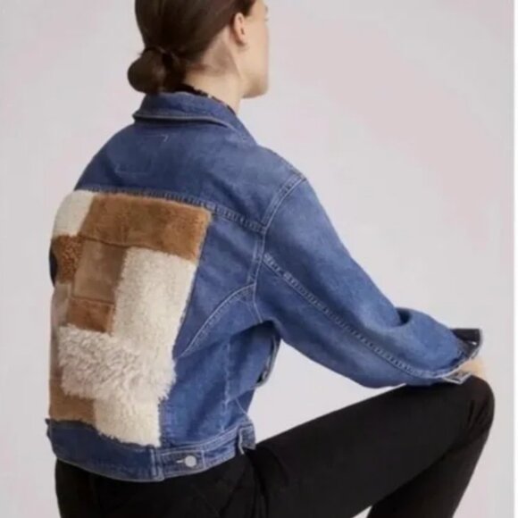 MOTHER | Jackets & Coats | Mother The Back Road Denim Jacket In Running ...